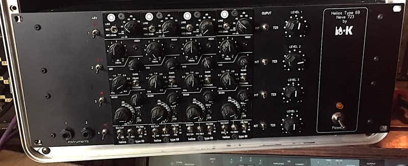 Rare vintage Tony Arnold - Helios Type 69 preamp / eq | Reverb France