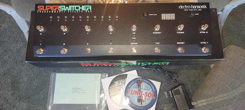 Electro-Harmonix Super Switcher Programmable Effects Hub 2019 | Reverb