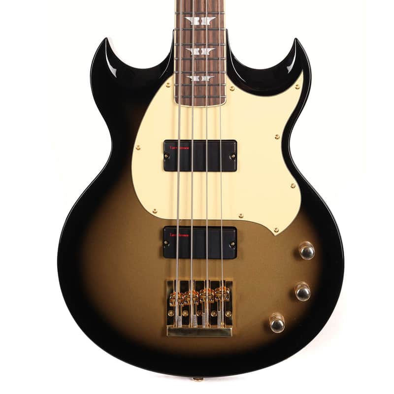 Woodrite Guitars Warlord Bass Goldburst | Reverb