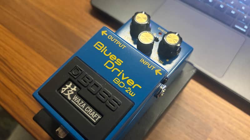 Boss BD-2W Blues Driver Waza Craft 2015 - Present Blue | Reverb