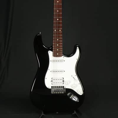 Squier by Fender Affinity Fat Stratocaster HSS Black | Reverb
