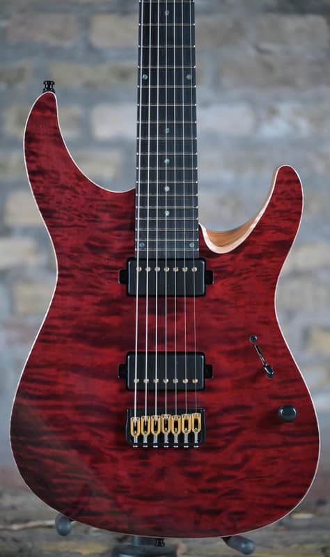 Mayones Aquila Elite Baritone 7-String - Trans Dirty | Reverb Canada