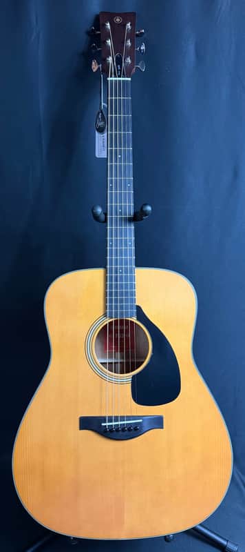 Yamaha FG3 Red Label Dreadnought Acoustic Guitar Vintage | Reverb