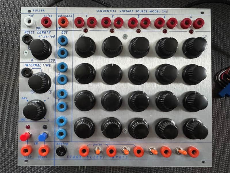 Samodular 245 sequencer 4U Buchla format | Reverb