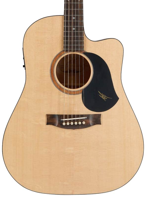 Maton SRS60C Dreadnought Acoustic Electric Guitar w/Case | Reverb