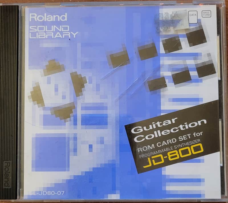 Roland Sound Library Rom Card Set - Guitar Collection | Reverb Sweden