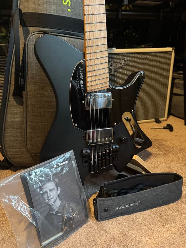 Strandberg Guitars Sälen Classic NX 6 Tremolo HH - w/ Stand & | Reverb