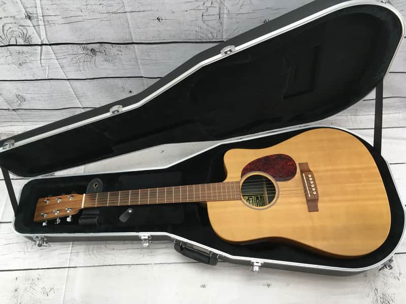 Martin DCX1KE Natural Dreadnought Cutaway Acoustic-Electric | Reverb