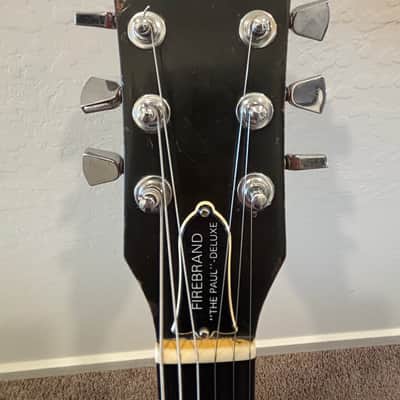 Gibson Firebrand Les Paul Deluxe 1982 - Brown | Reverb