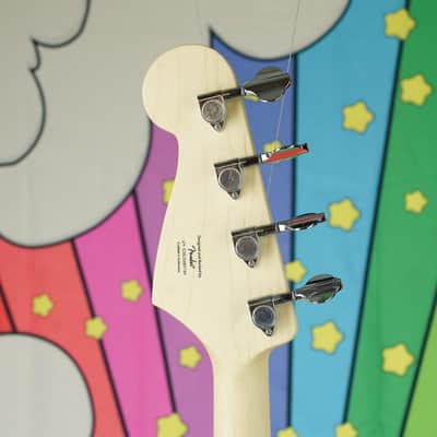 Squier Sonic™ Bronco™ Bass, Maple Fingerboard, White | Reverb