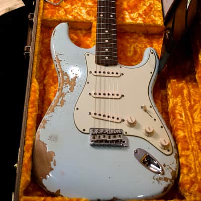 Fender Custom Shop 1963 Stratocaster Heavy Relic 2019 Sonic | Reverb