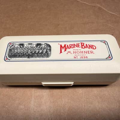 Hohner Marine Band 1896 Harmonica Key of G Made in Germany w/ | Reverb