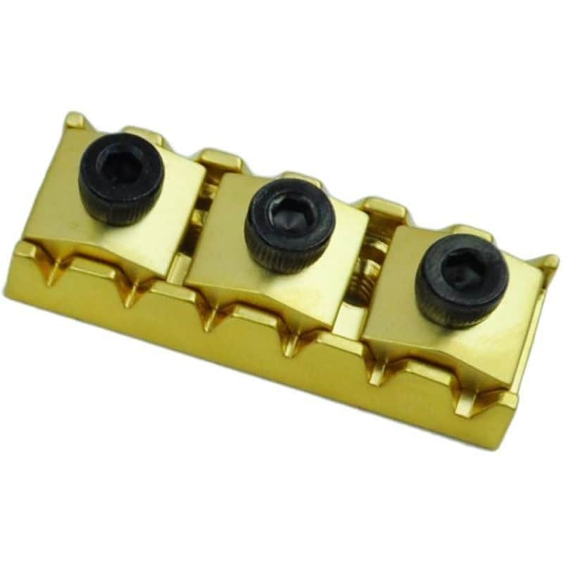 Original Locking Nut - R4 / Satin Gold | Reverb