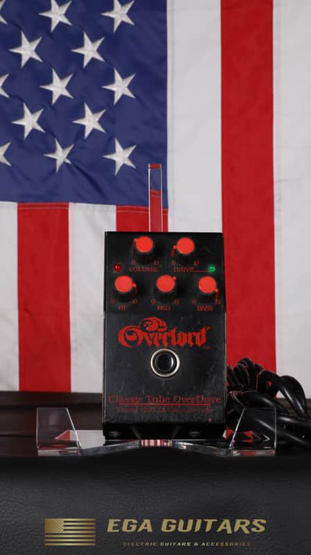 Dean Markley Overlord Classic Tube Overdrive - Black | Reverb