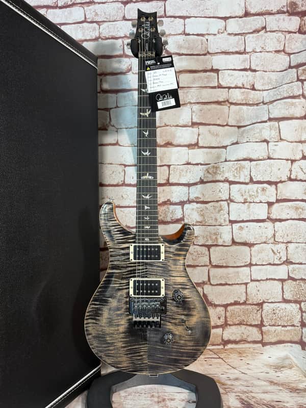 PRS Custom 24 Floyd - Charcoal Burst - Natural Back | Reverb Canada