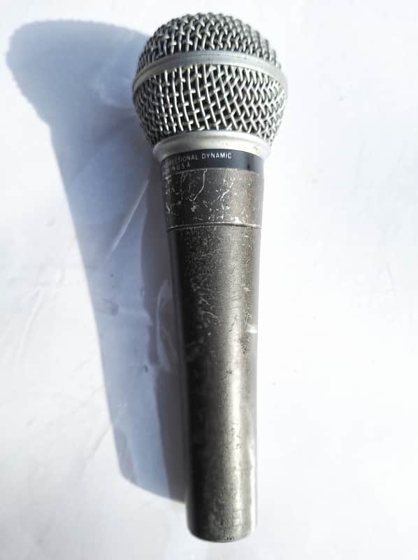 Vintage Shure SM58 USA (1981) - Dual Impedance 50 & 150 Ohms. | Reverb