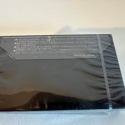 Yamaha Electone FM Voice Pack for HX-1 – Contemporary Sounds | Reverb