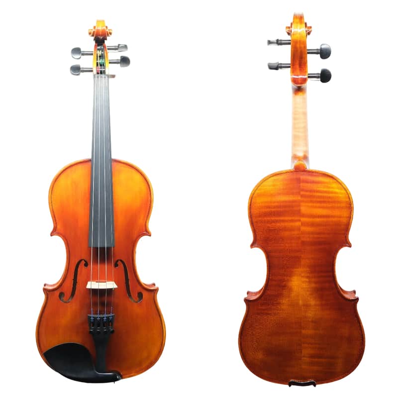 Handmade 3/4 Violin Outfit – European Flamed Tonewood, Rich | Reverb
