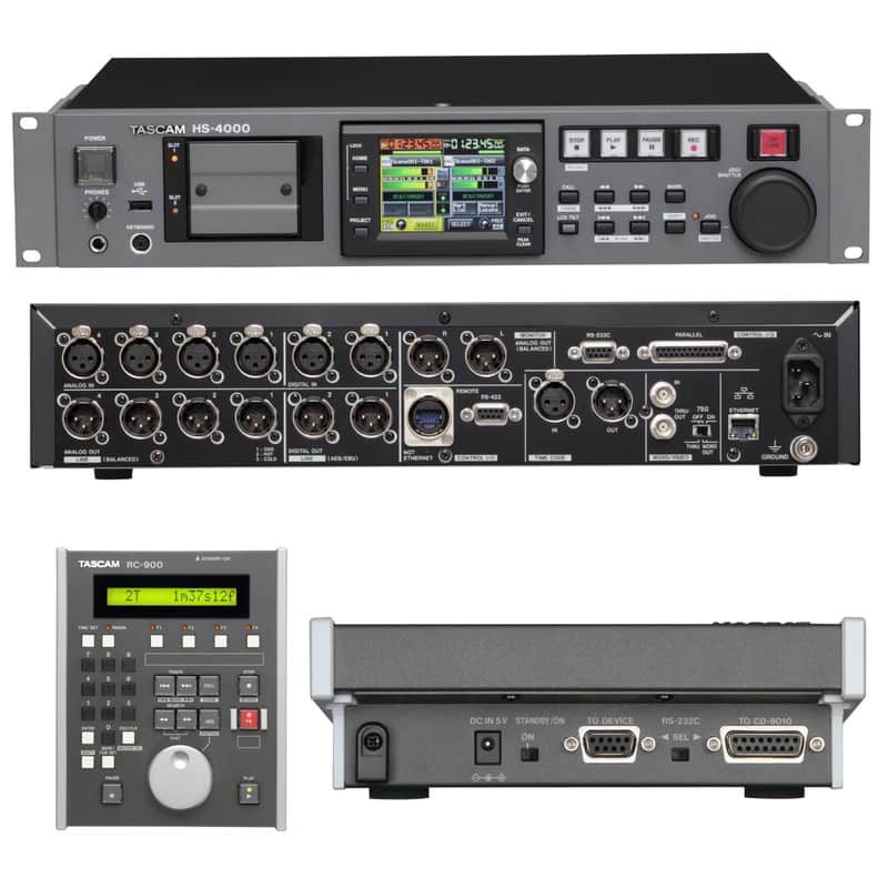 Tascam Commercial Series HS-4000 Dual Stereo Solid State | Reverb