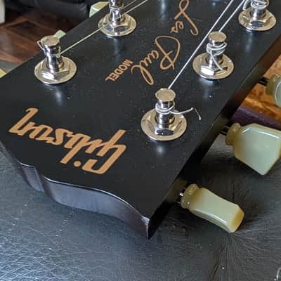 2016 Gibson Les Paul Studio '50s Tribute T - Satin Gold Top | Reverb