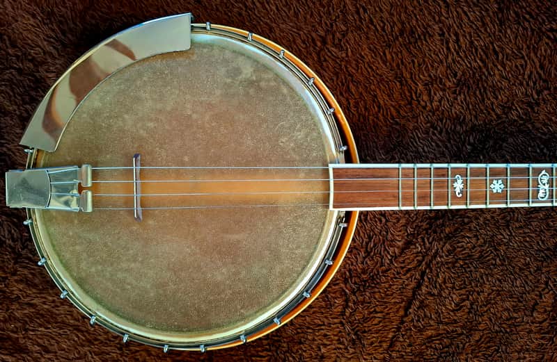 Beautiful Vintage 1970s Tenor Banjo In Great Condition Plays | Reverb