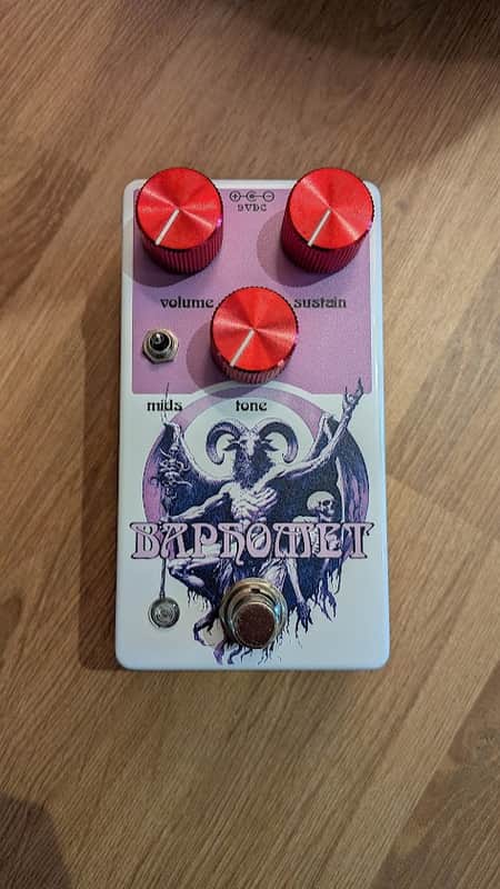 AionFX - Halo Deluxe Fuzz - '73 Violet Ram's Head - Baphomet | Reverb
