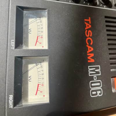 TASCAM M-06 Analogue Mixer 6-Channel Console 2-Band EQ VU | Reverb