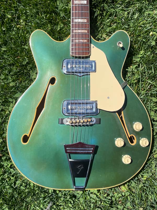1967 Fender Coronado II with Rosewood Fretboard Lake Placid | Reverb