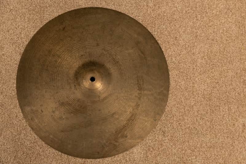 1970s Zildjian A 16" Hollow Logo Crash Cymbal 1077g | Reverb