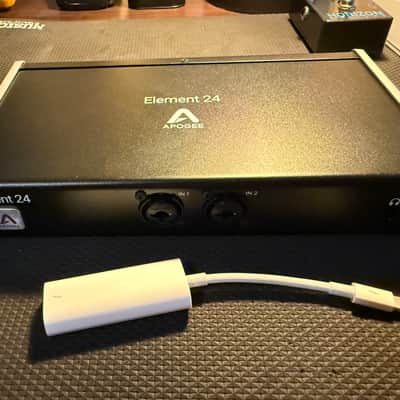 Apogee Element 24 Thunderbolt Audio Interface 2010s - Black | Reverb