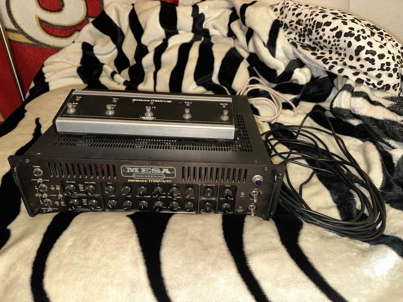 Mesa Boogie Big Block Titan V12 Bass Amp | Reverb