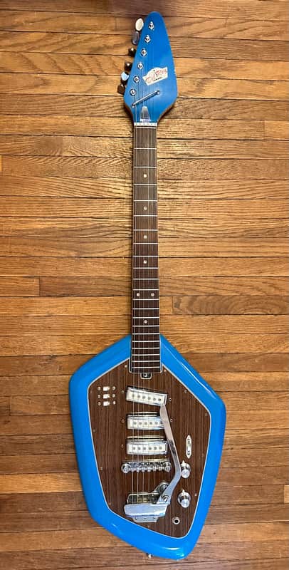 Vintage 1960s Teisco Del Rey Phantom EV-3T | Reverb