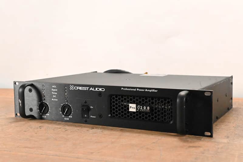 Crest Audio Pro 9200 2-Channel Power Amplifier CG01VS8 | Reverb