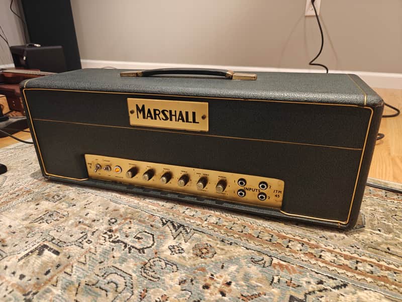 Marshall JTM45 MK II Guitar Amp Head - Serial #1526 - | Reverb Canada