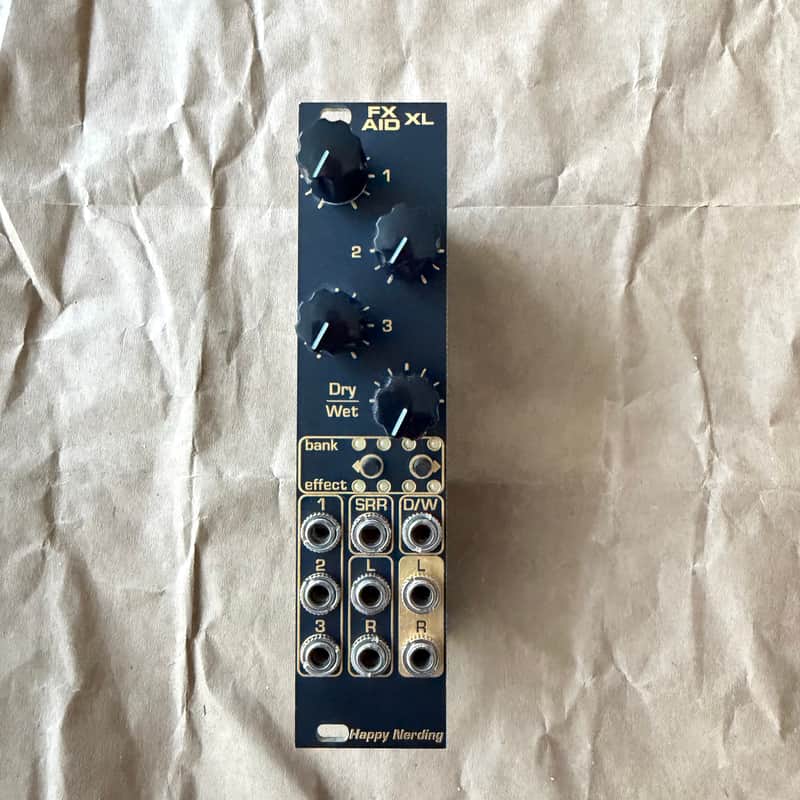 Happy Nerding Fx Aid XL Audio Effects CV Eurorack Module | Reverb