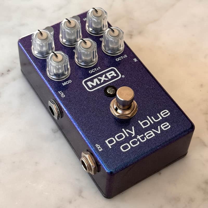MXR M306 Poly Blue Octave 2022 - Present - Blue | Reverb