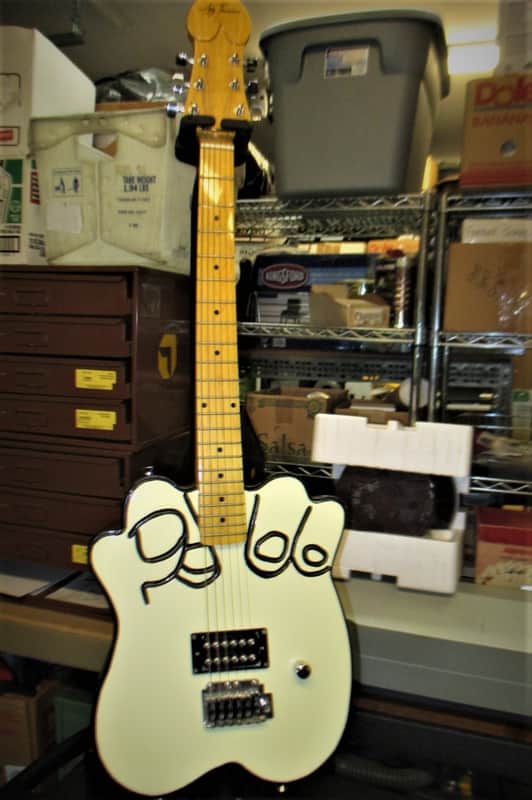 Jay Turser alex lora signature middle finger RARE el tri must | Reverb