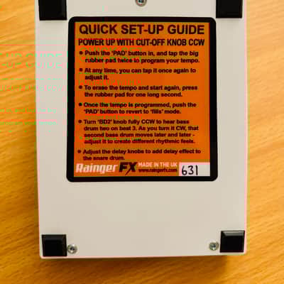 Rainger FX Snare Trap - White | Reverb