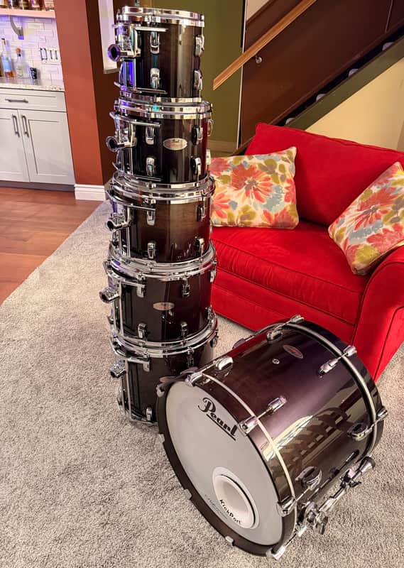 Pearl Reference Series 6-Piece 8/10/12/14/15/20 Drum Kit Set | Reverb