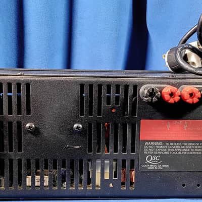 QSC Series One Model 1400 Power Amplifier | Reverb