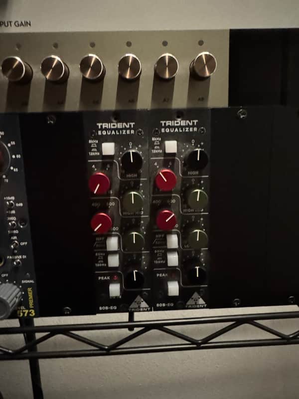 Trident 80B EQ 500 Series Equalizer Module 2010s - Black | Reverb