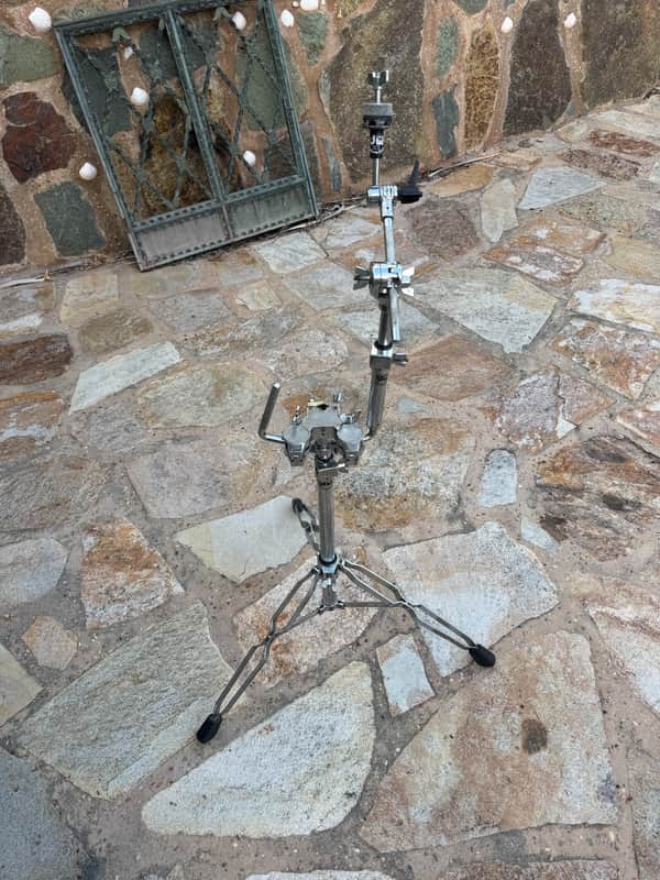 DW DWCP9934 9000 Series Double Tom Stand with Cymbal Boom Arm | Reverb
