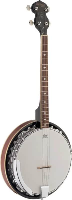 4-string Bluegrass Banjo Deluxe with metal pot | Reverb