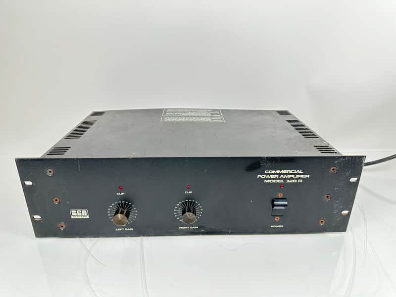 BGW 320 B Commercial Power Amplifier Amp | Reverb