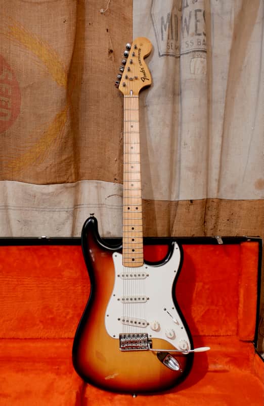 Fender Stratocaster 1974 - Sunburst | Reverb