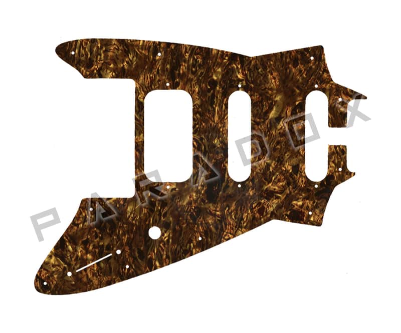 Custom Pickguard For 2000 Floyd Rose Discovery HSS - Tortoise | Reverb
