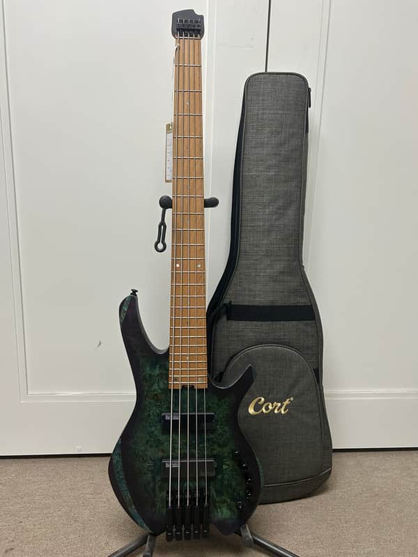 Cort Artisan Space 5 Headless 5 String Bass Guitar - Star | Reverb