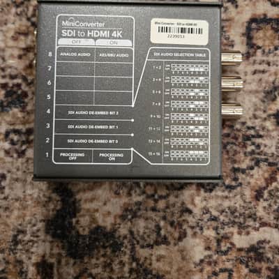 Blackmagic Design Mini Converter SDI to HDMI 4K | Reverb