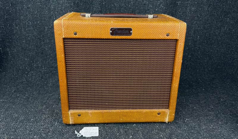1961-1962 Fender Champ Amplifier Tube-Tweed Model 5F1 | Reverb
