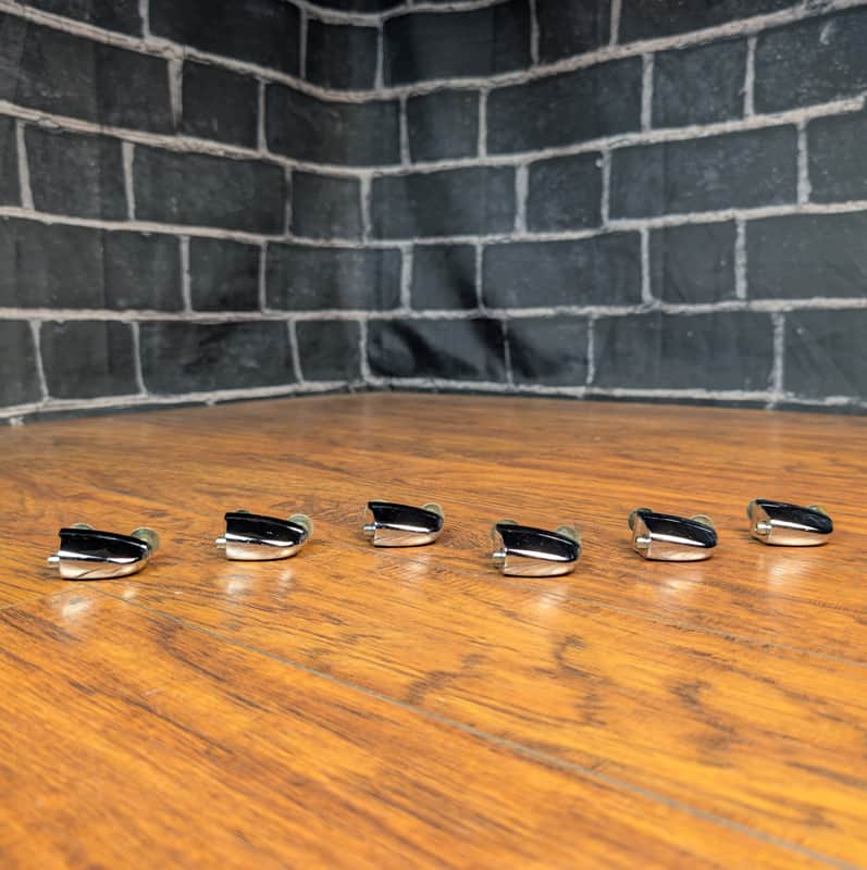 Yamaha Stage Custom Drum Lugs – Set of 6 – Chrome – OEM | Reverb